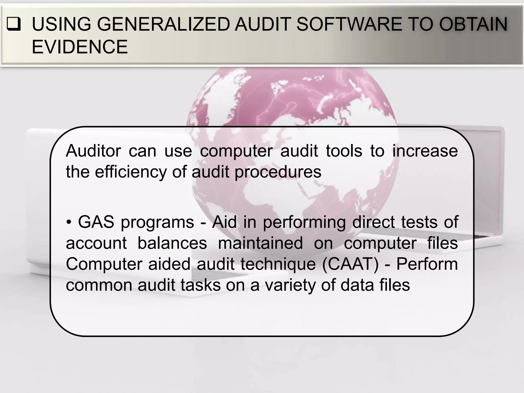 Generalized audit-software | PPTX