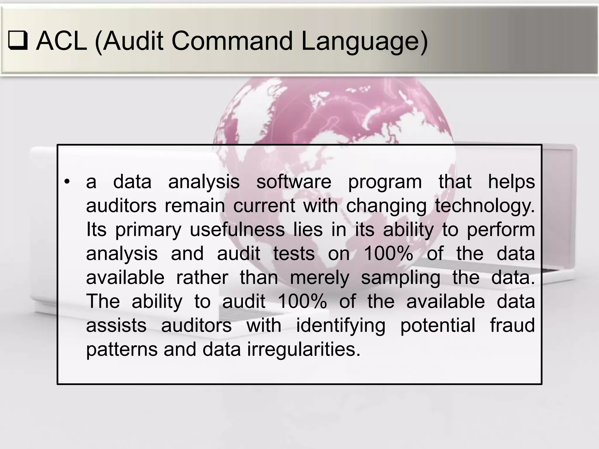 Generalized audit-software | PPTX