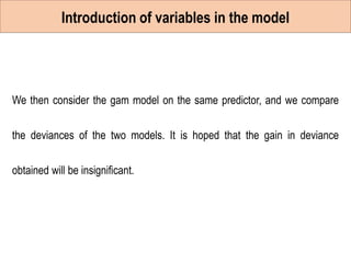Generalized additives models (gam) | PDF