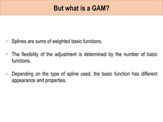 Generalized additives models (gam) | PDF