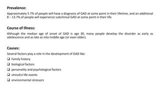 Generalized Anxiety Disorder.pptx | Free Download