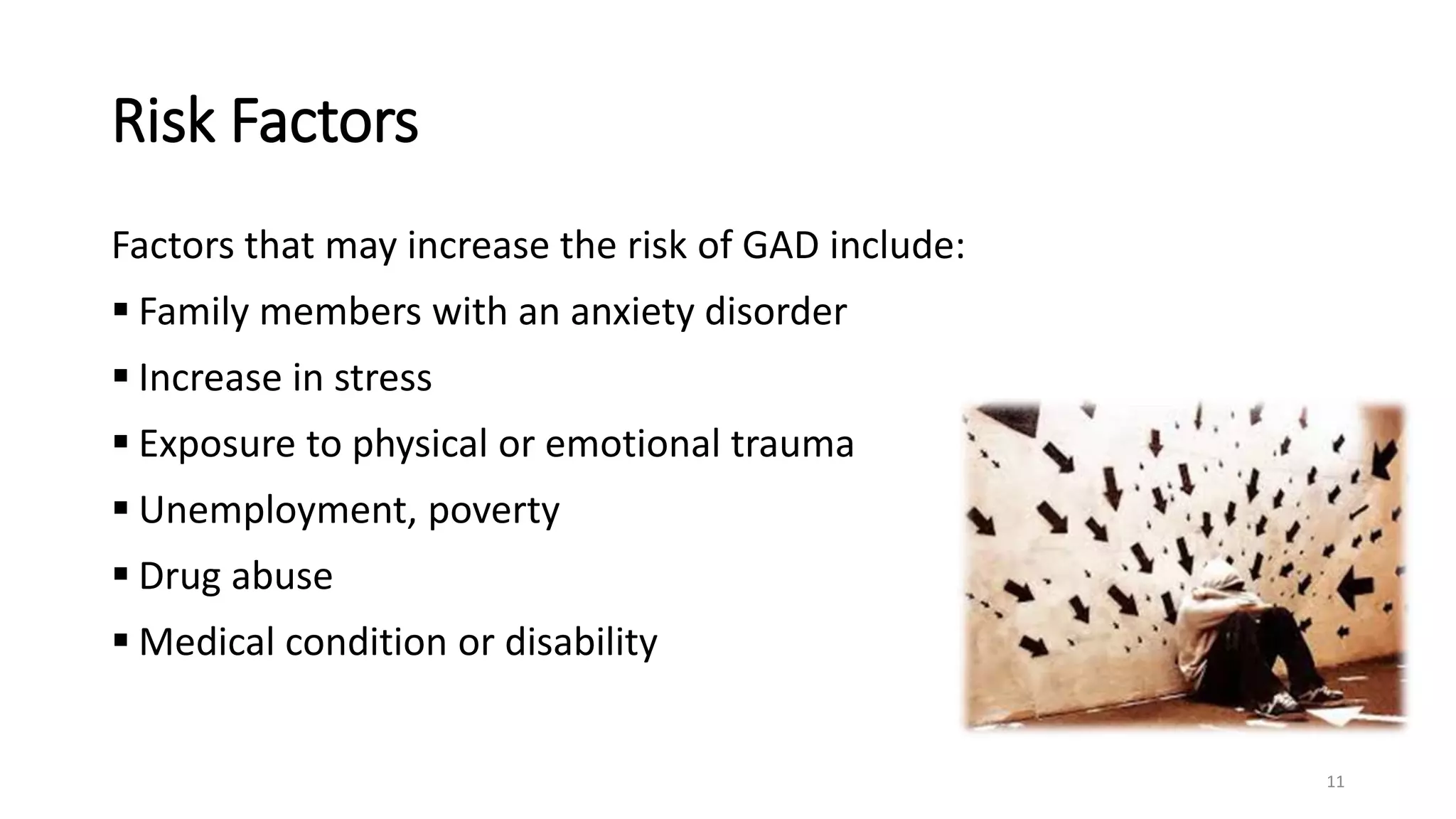 Generalized Anxiety Disorder (GAD) | PPTX