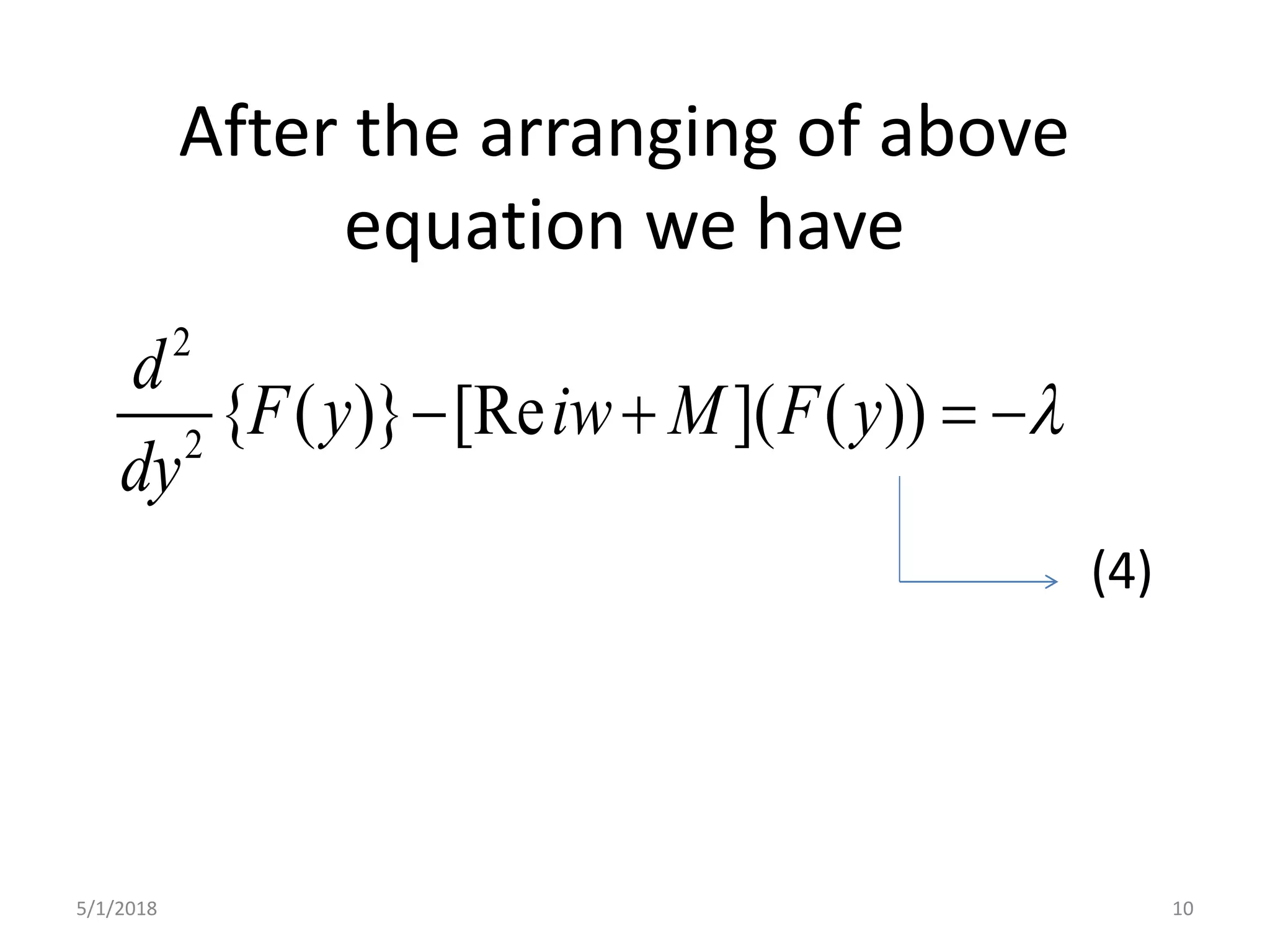 Generalized couette flow by assume solution | PPTX