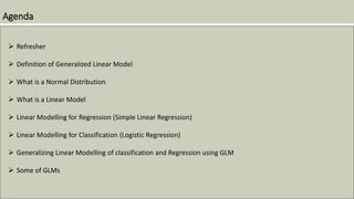 Generalized linear model | PPTX