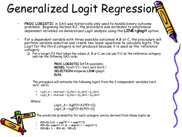 Generalized Logistic Regression - by example (Anthony Kilili) Generalized Logistic Regression - by example (Anthony Kilili)