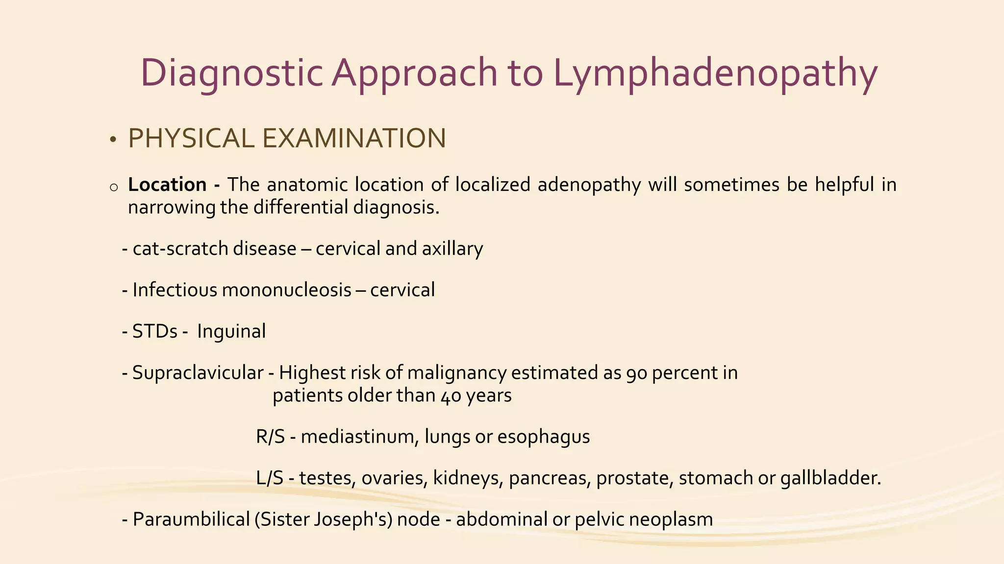 Generalized lymphadenopathy | PPTX