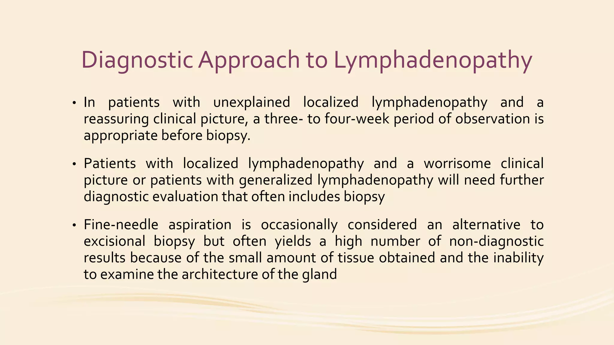 Generalized lymphadenopathy | PPTX