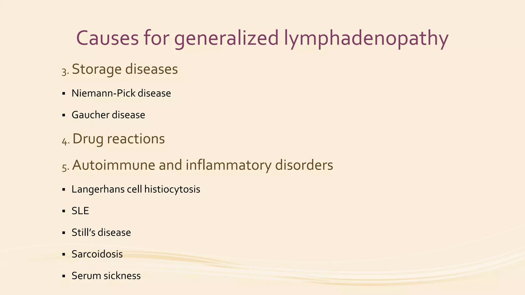 Generalized lymphadenopathy | PPTX
