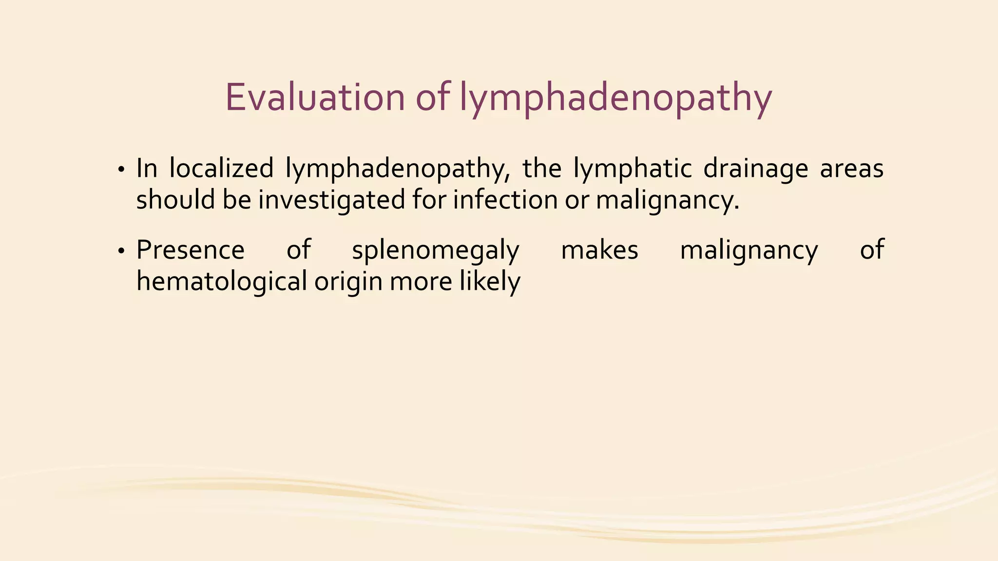 Generalized lymphadenopathy | PPTX