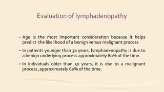 Generalized lymphadenopathy | PPTX
