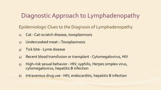 Generalized lymphadenopathy | PPTX