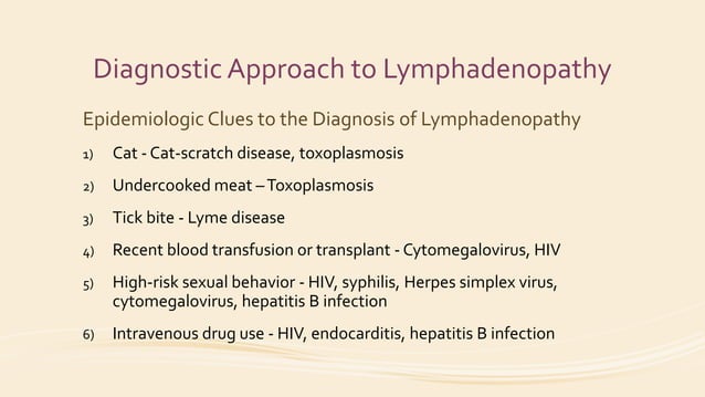 Generalized lymphadenopathy | PPTX