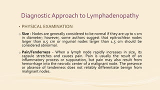 Generalized lymphadenopathy | PPTX