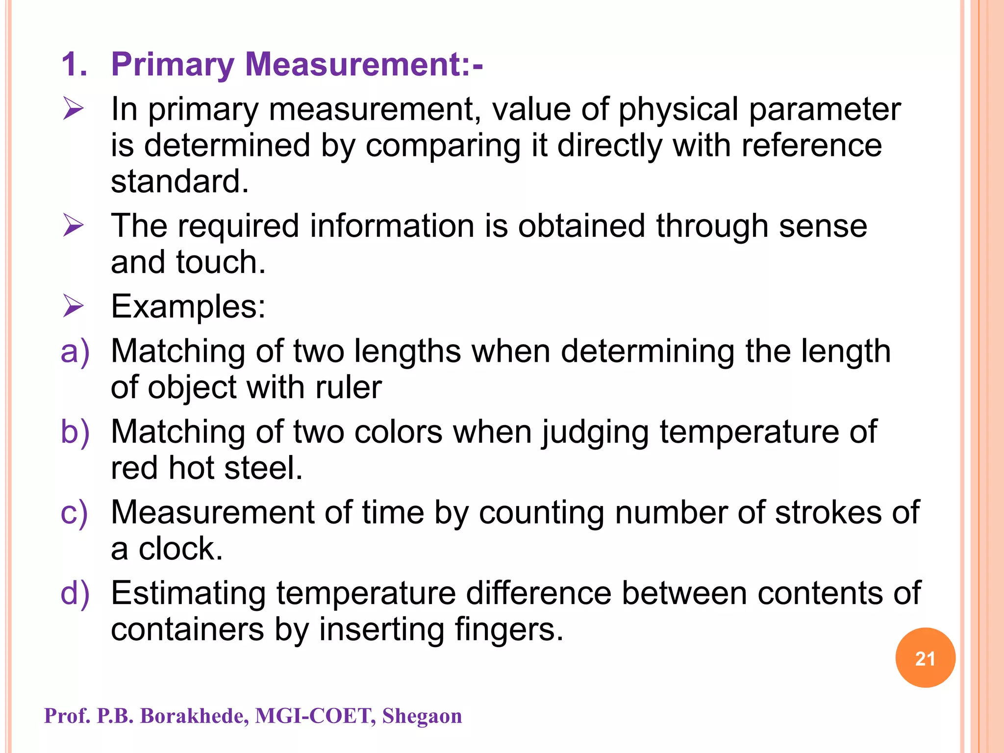 Generalized measurement system | PPSX