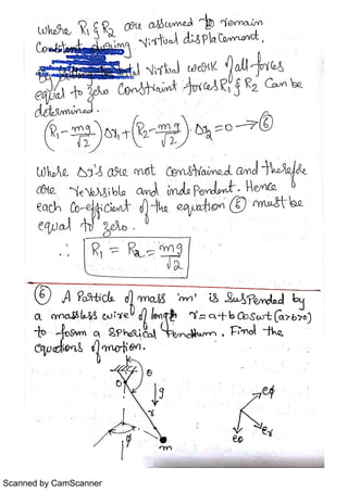 Generalized principles of dynamics | PDF