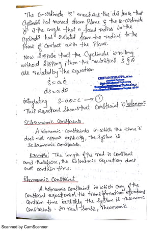 Generalized principles of dynamics | PDF