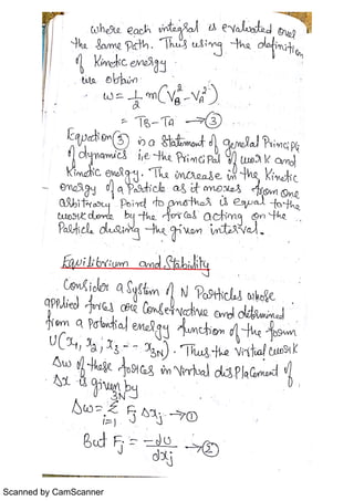 Generalized principles of dynamics | PDF