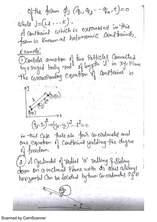 Generalized principles of dynamics | PDF
