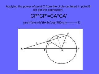 Generalized Pythagorean theorem | PPT