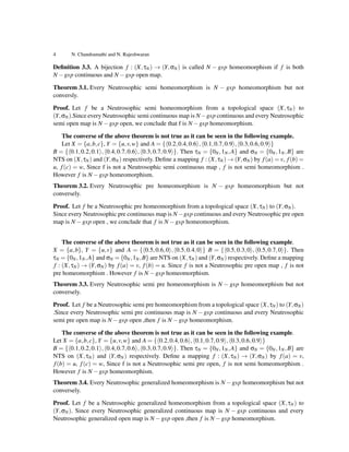 Generalized semi pre-homeomorphisms in neutrosophic topological space | PDF