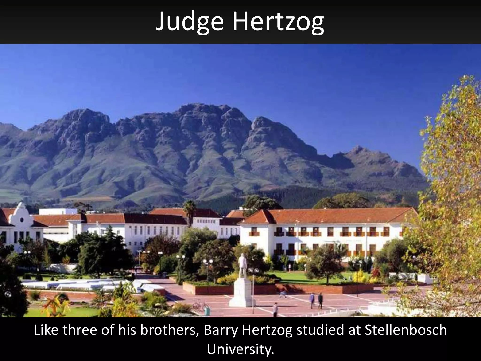 General James Barry Hertzog | PPTX