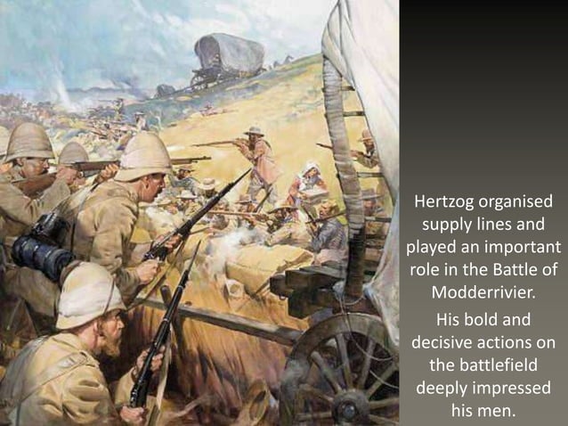 General James Barry Hertzog | PPTX | Death, Injury, or Military ...