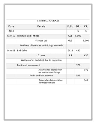 General journal | DOCX