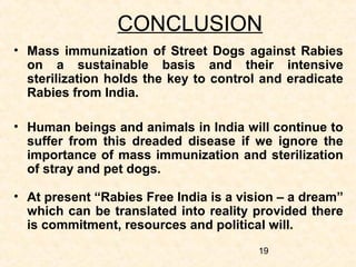 NDWC Chennai 2013 - Animal Welfare Board of India's role in ABC and ...