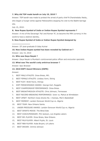 General knowledge | DOC