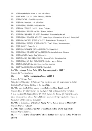 General knowledge | DOC