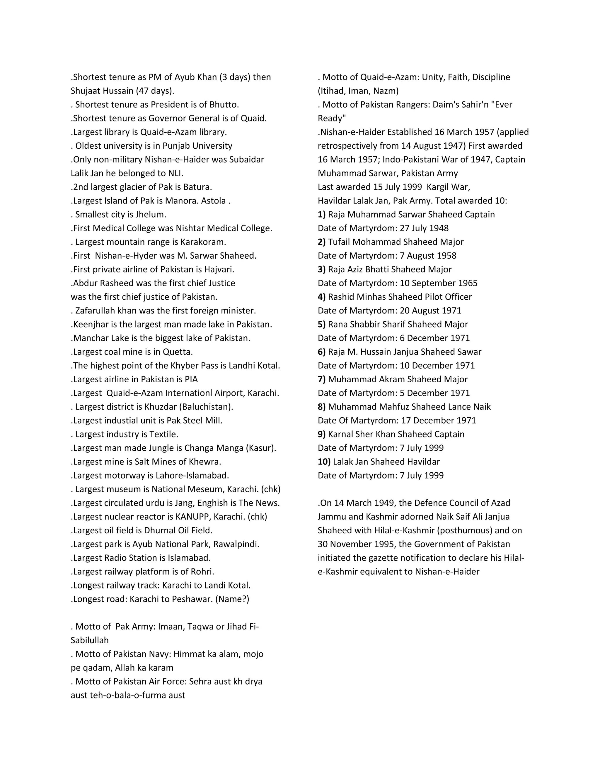 General knowledge | DOC