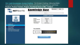 Knowledge base Design for Project Based Consulting Orgs | PPT