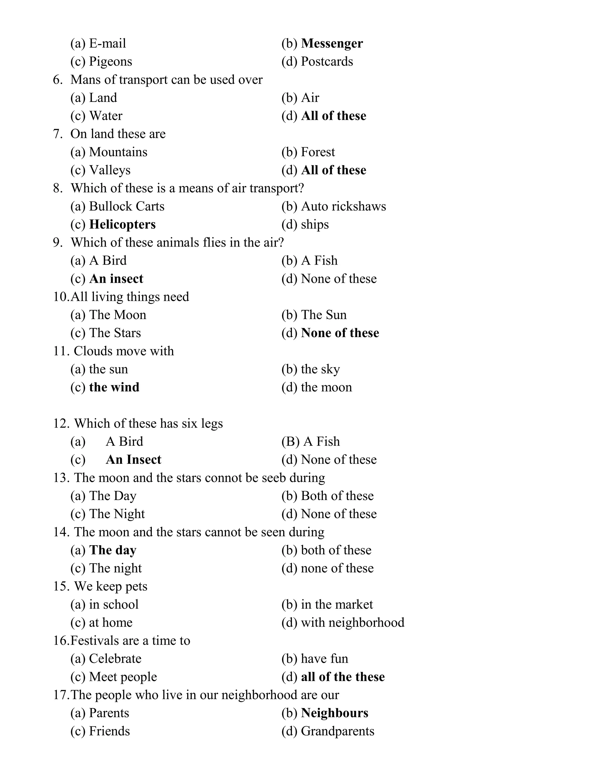 General knowledge practice | PDF