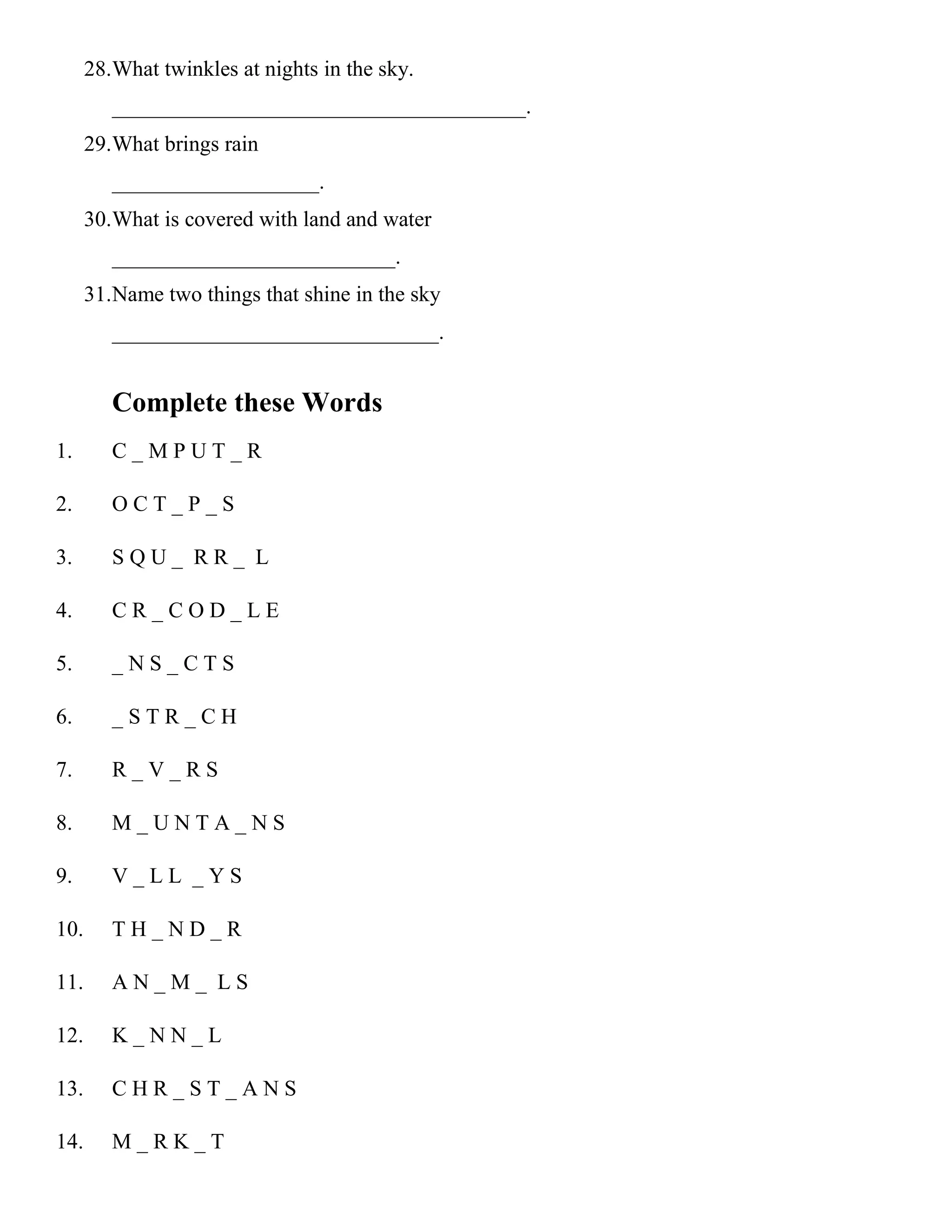 General knowledge practice | PDF
