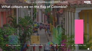 AhaSlides General Knowledge Quiz Sample | PDF