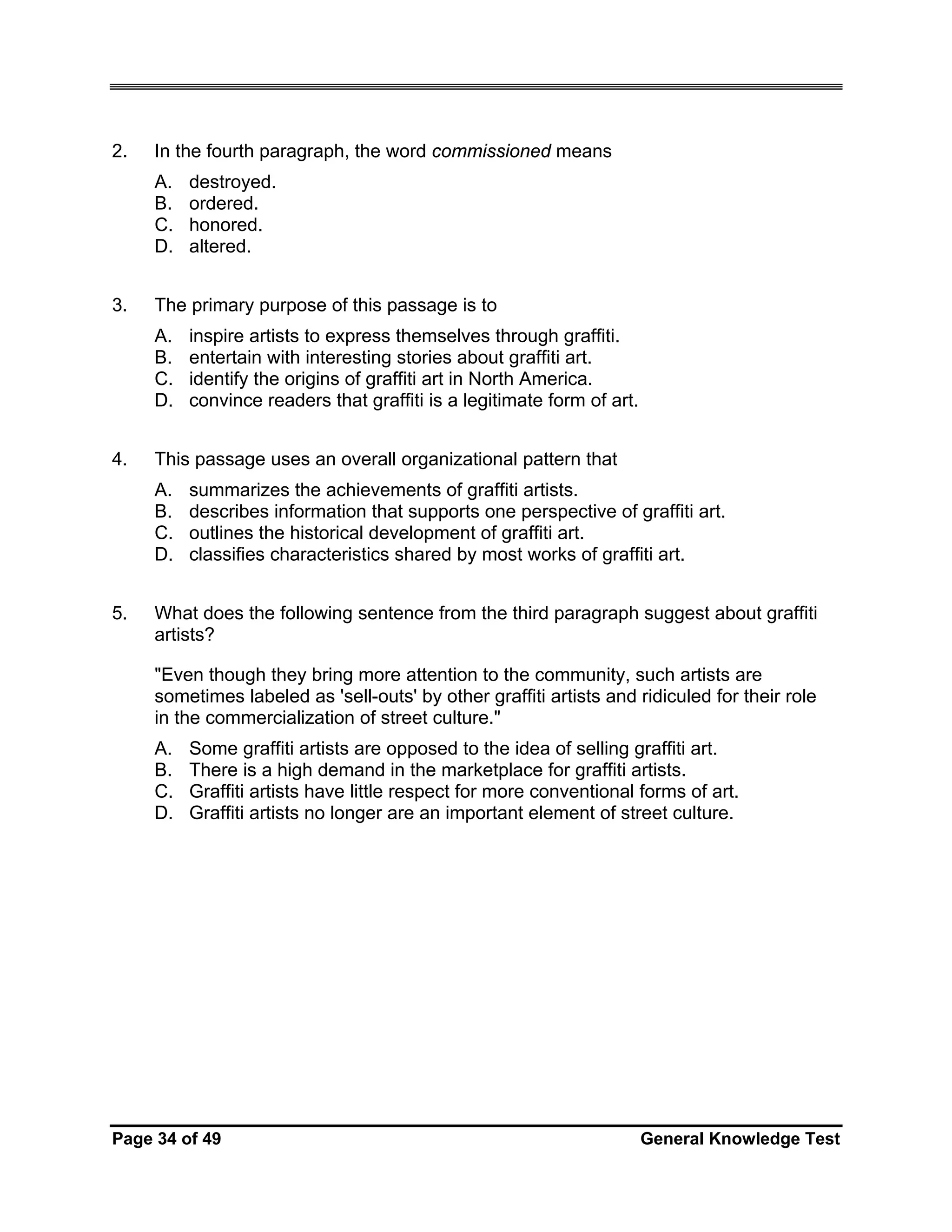 General Knowledge Review 2nd edition | PDF