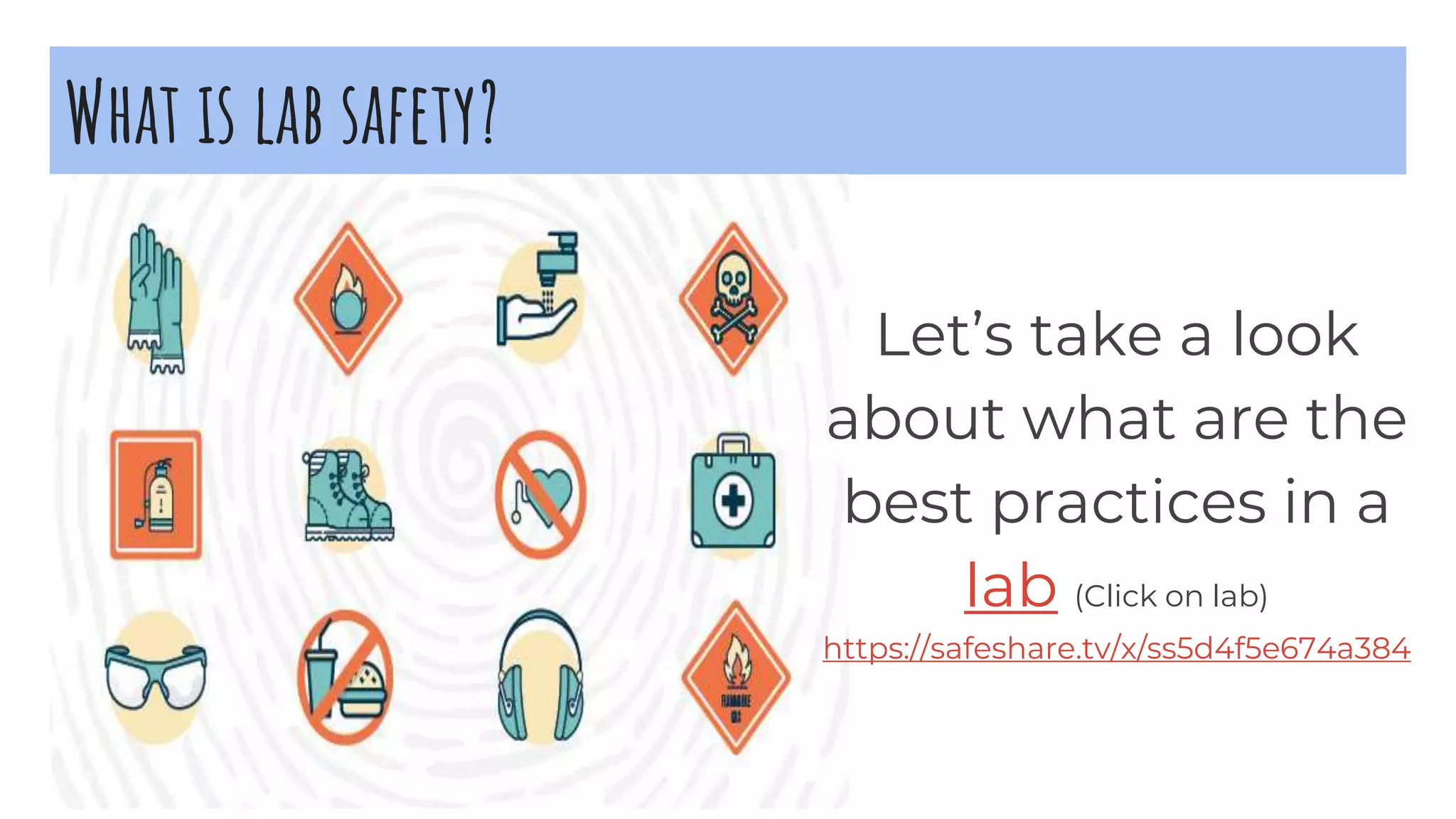 General lab safety | PPTX