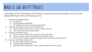 General lab safety | PPTX