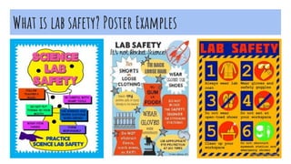Science Safety Posters Examples