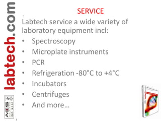 Labtech Overview June 2012 | PPTX | Biotech and Biomedical Industry ...