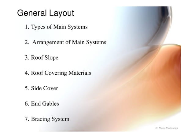 General layout of steel structures | PDF