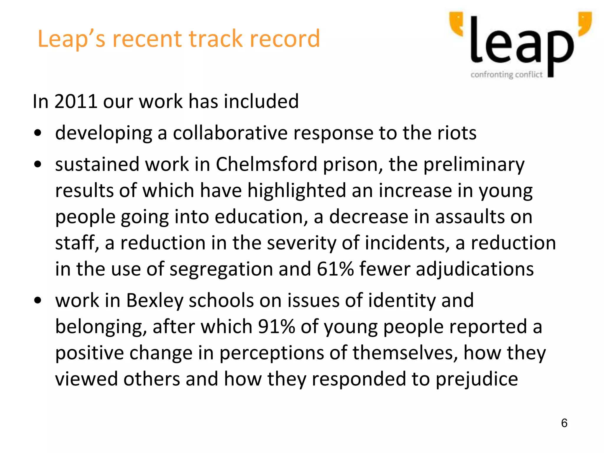 General leap presentation | PPT