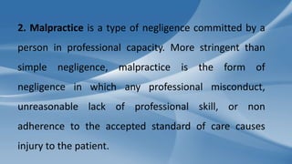 General Legal Concepts in Nursing | PPTX