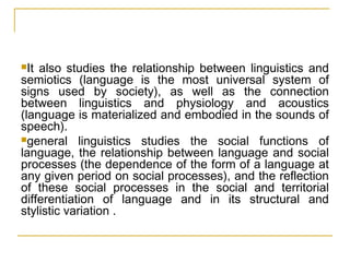 General linguistics | PPT