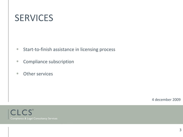 CLCS general information | PPT