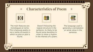 DEFINITION AND CHARACTERISTIC OF POEM | PPTX