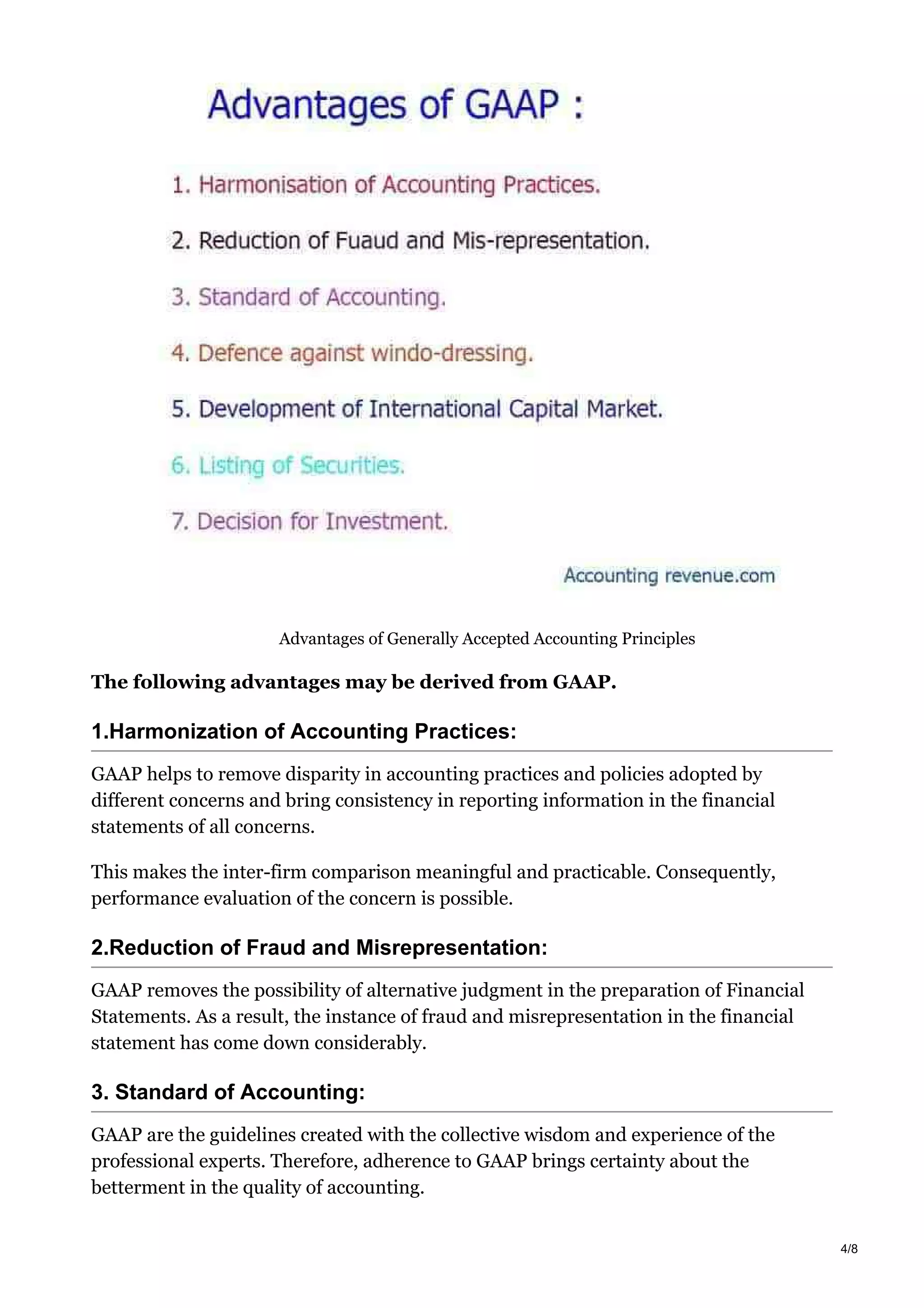 Generally accepted accounting principles | PDF