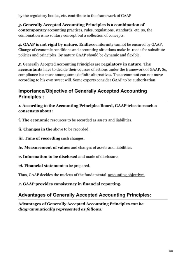 Generally accepted accounting principles | PDF