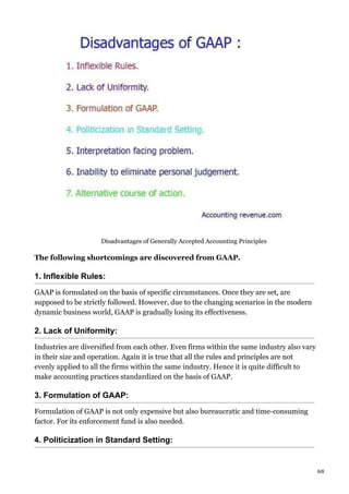 Generally accepted accounting principles | PDF