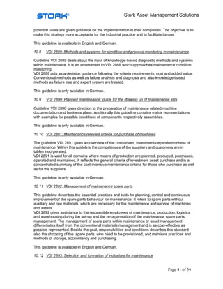 General Maintenance Standards V0.6 | PDF